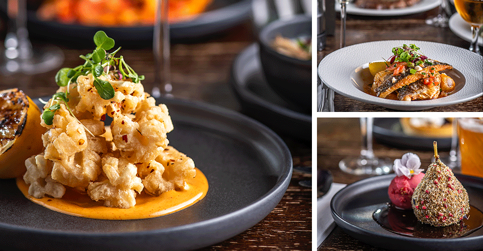 Dinner Menu & Prices | All Day Dining at The Coombe Cellars Newton Abbot