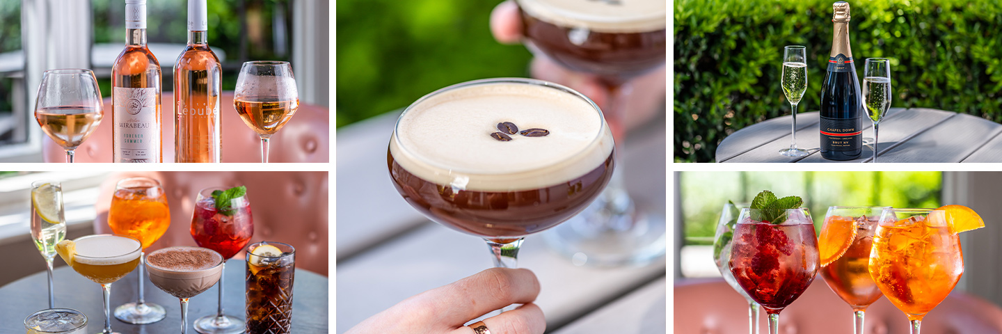 Our Drinks & Cocktails Menu at The Coombe Cellars Newton Abbot