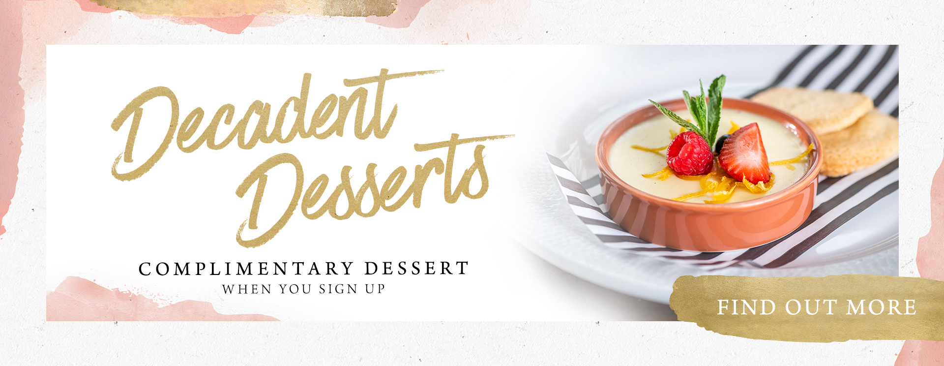 Dessert Menu & Prices - The Coombe Cellars, Newton Abbot